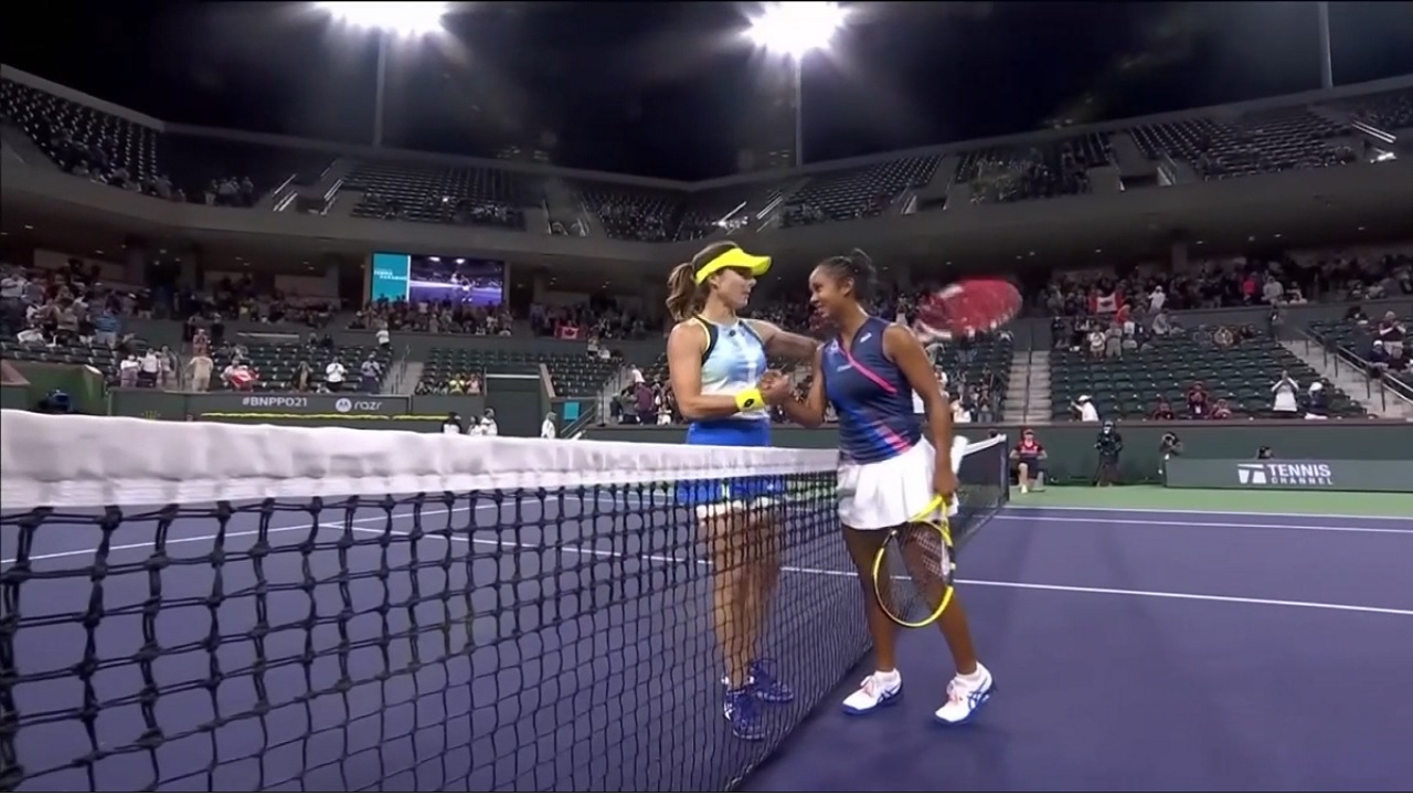 Indian Wells Open 2021 quick highlights - Leylah Fernandez vs Alize Cornet