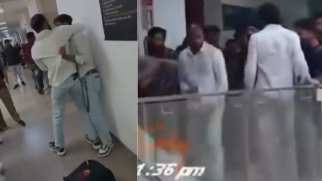 Greater Noida: Galgotia University students fight on campus, video goes ...