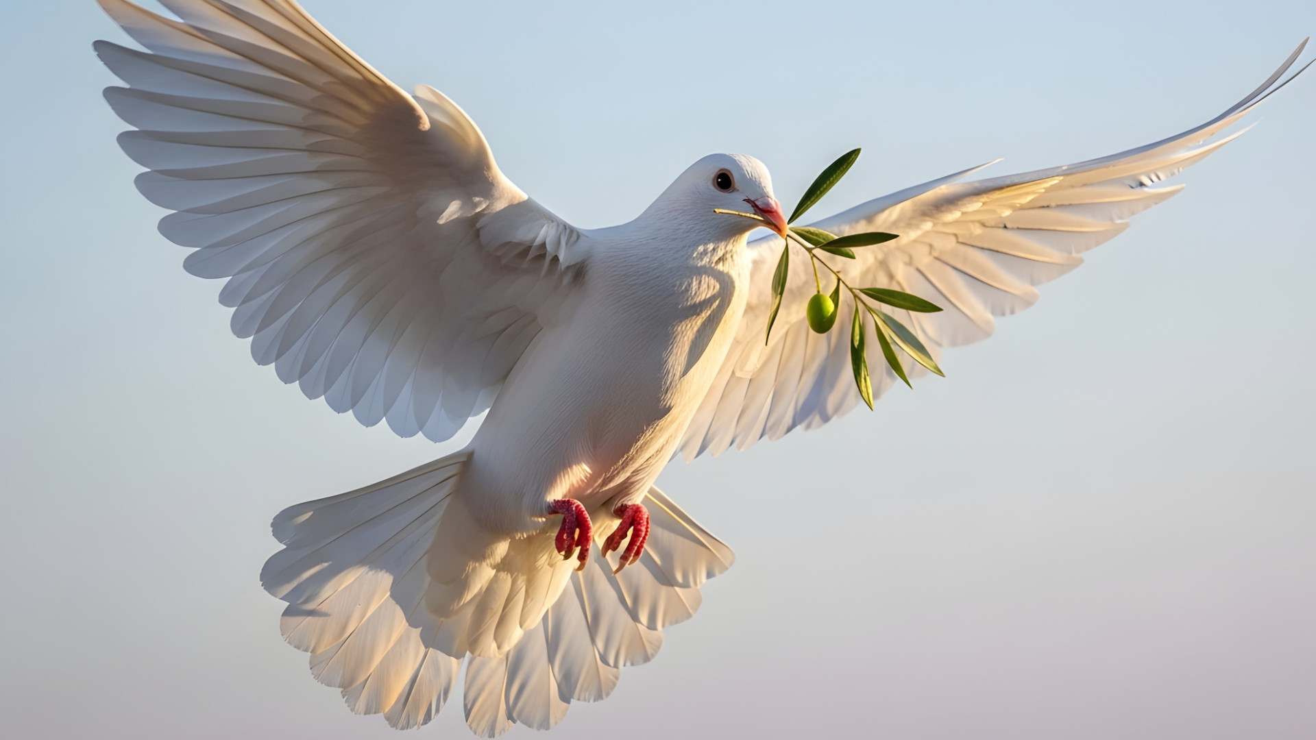 Why is the white dove such a potent symbol of peace and purity?