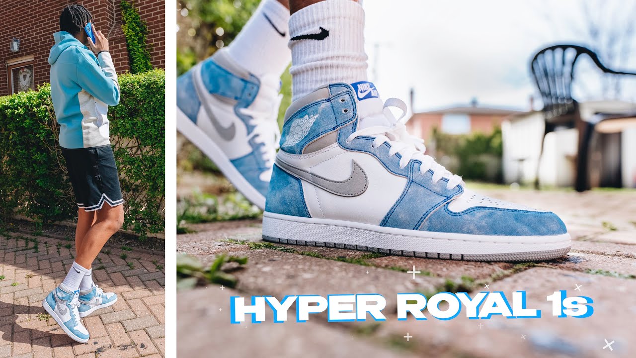 Nike Air Jordan 1 Hyper Royal review & on feet