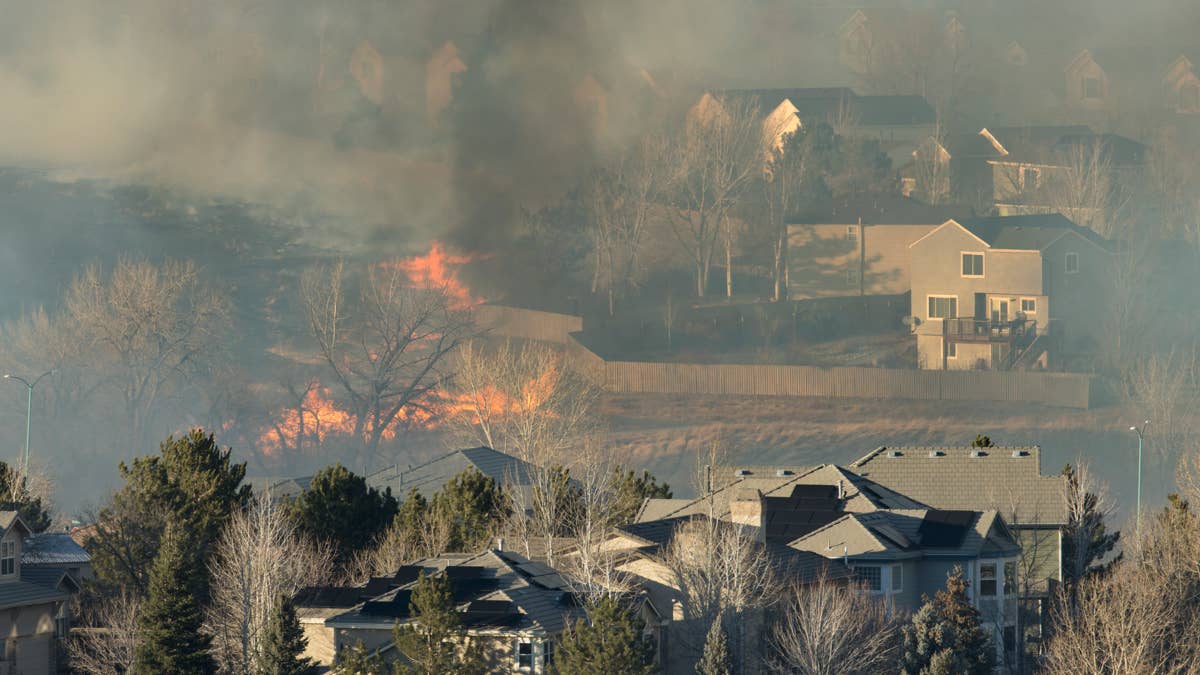 Thousands told to evacuate immediately due to fast-spreading wildfire