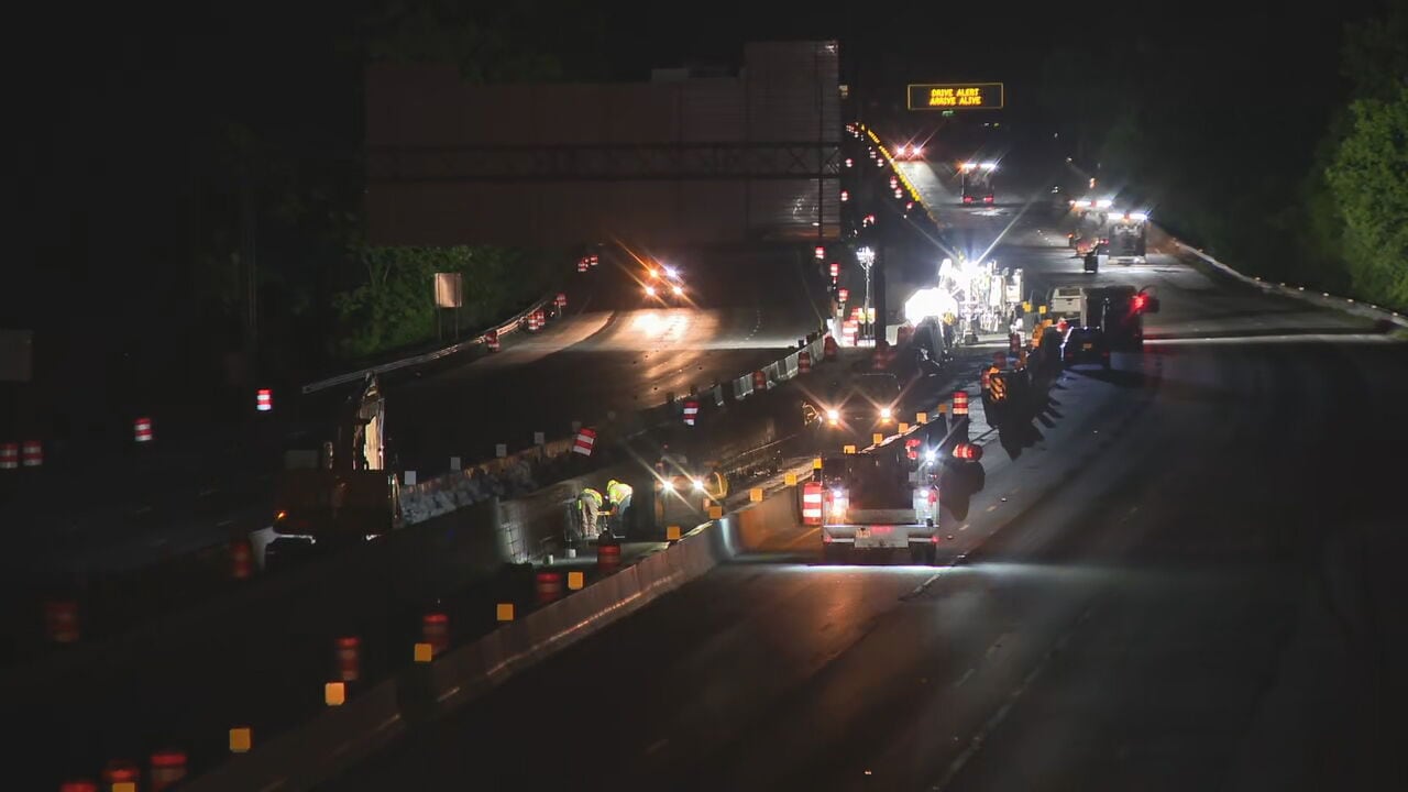 I-285 reopens after weekend-long closure