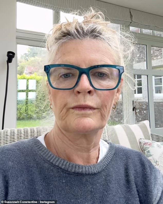 Susannah Constantine reveals she's lost a stone in 12 weeks after ...