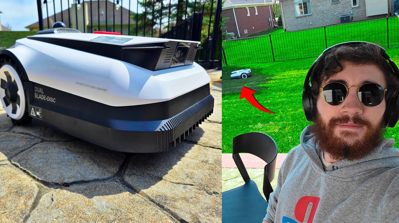 Ultimate smart lawn care ECOVACS Goat A3000 Lidar Pro full showcase