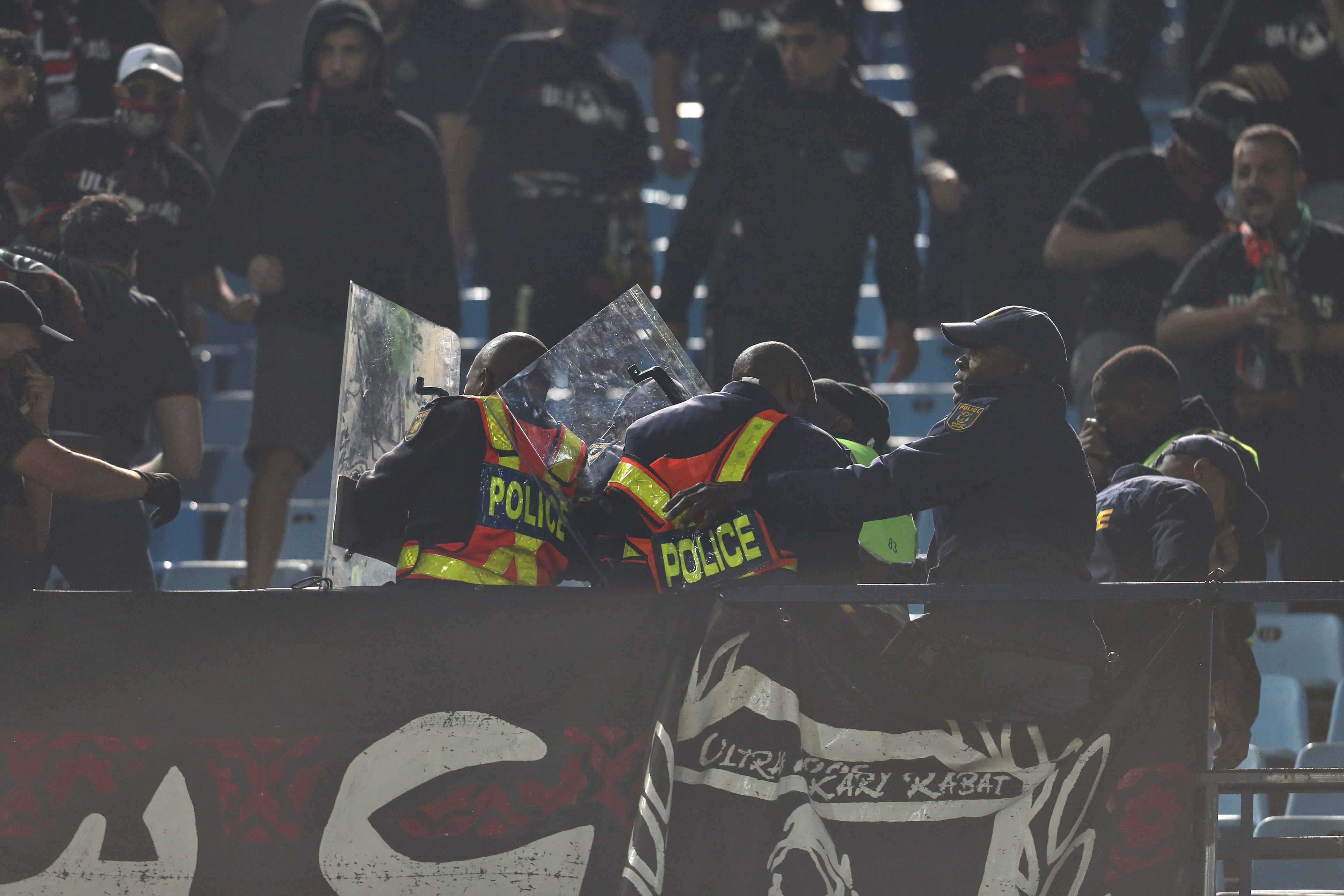 Crowd violence overshadows Sundowns victory