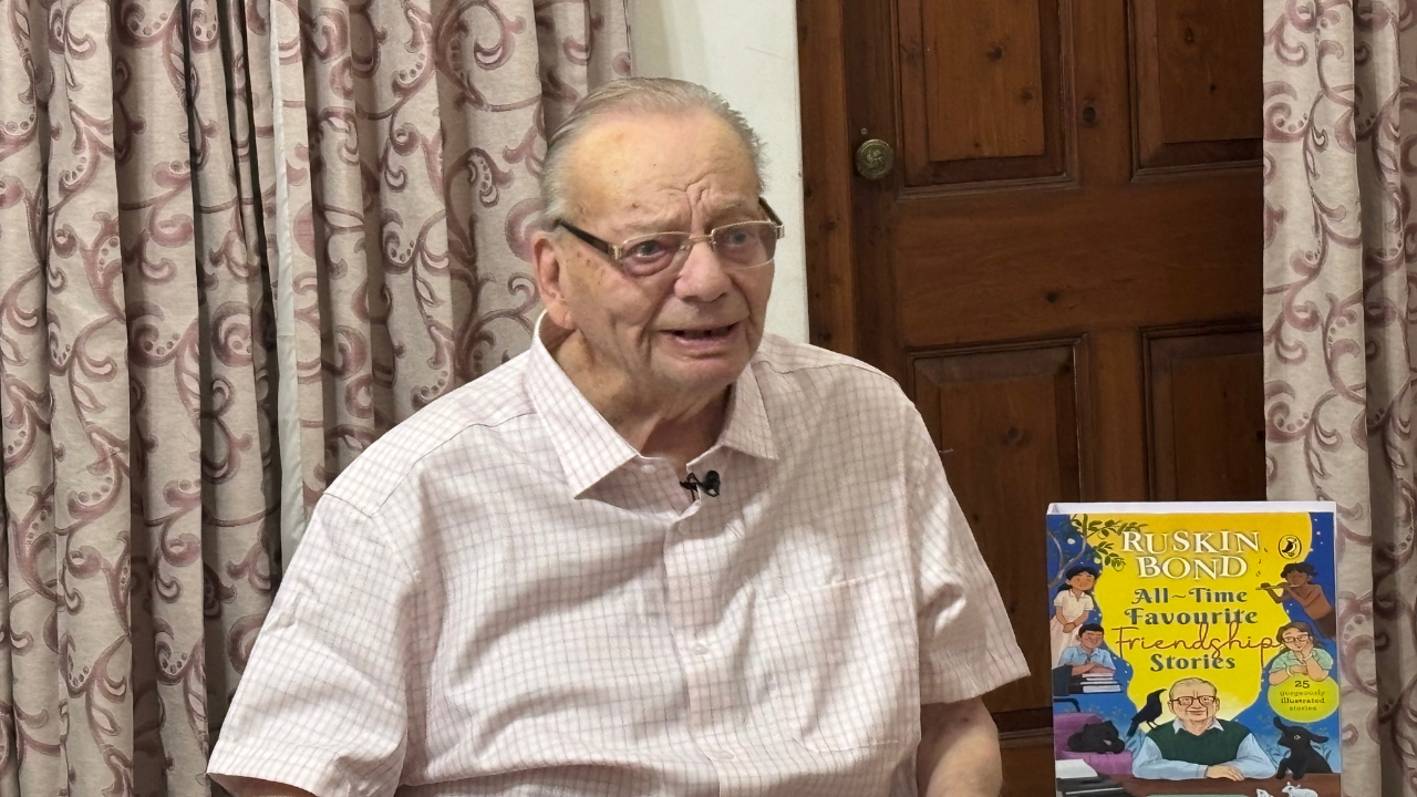 Every day should be a birthday: Ruskin Bond launches a new book in ...