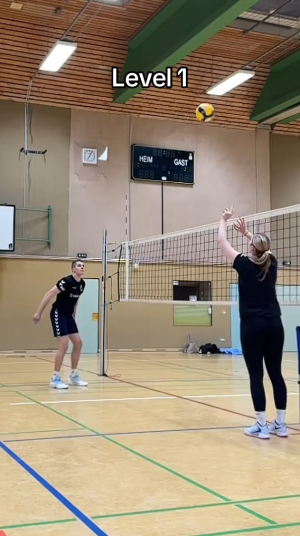 Volleyball jump serve level up training progression