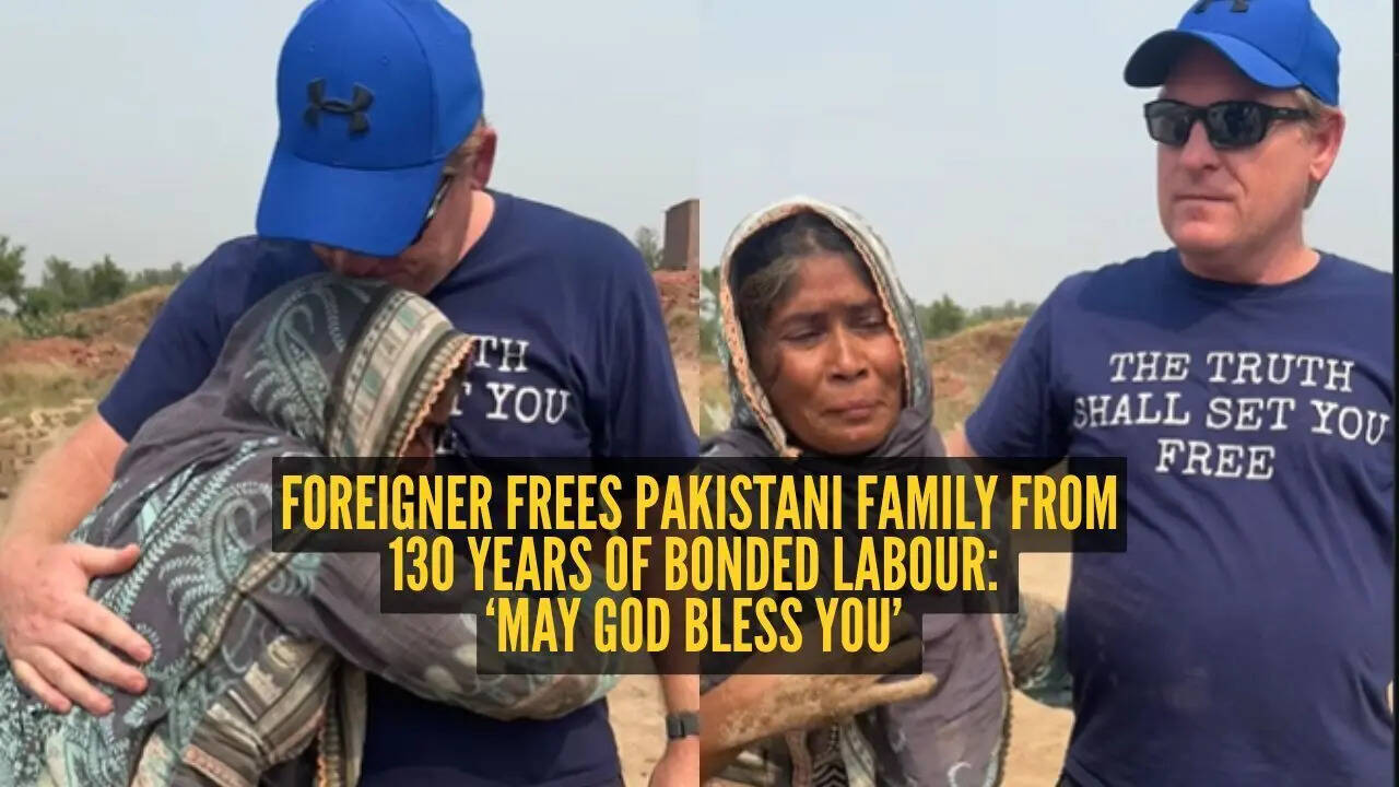 Foreigner frees Pakistani family from 130 years of bonded labour by ...