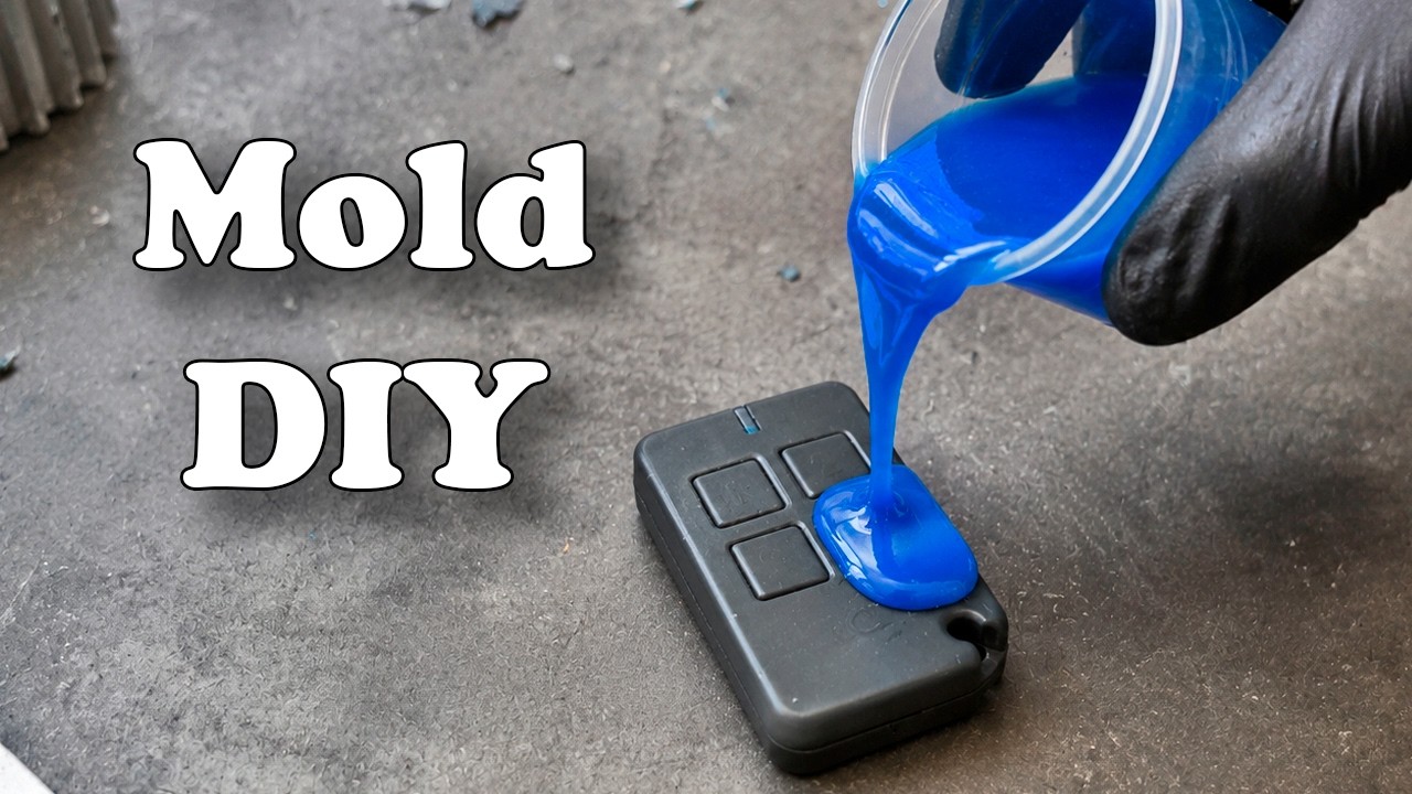 Turning a Remote into Silicone Mold Experiment
