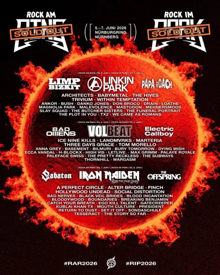 Verlosung: Tickets für Rock am Ring + Rock im Park zu gewinnen!