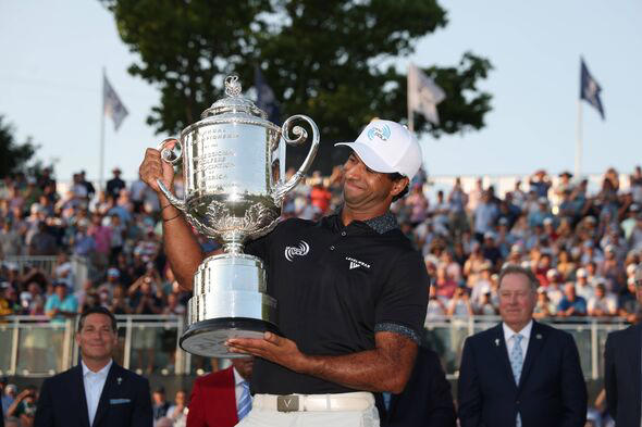 'It stinks' - CBS announcer raging with PGA Tour after Aaron Rai triumph
