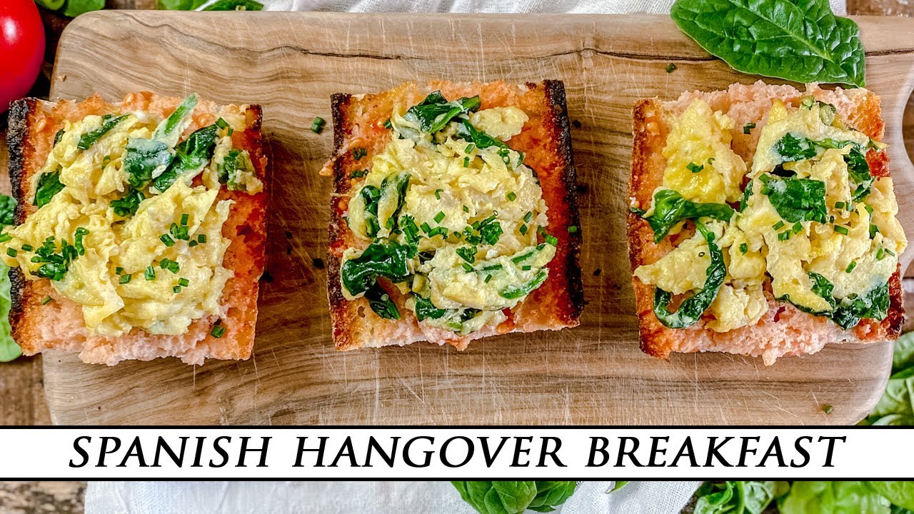 Spanish hangover breakfast: Easy loaded morning recipe with simple ...