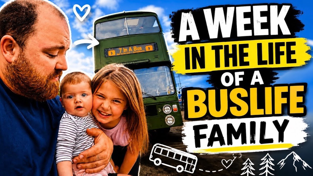 A week living on a bus with 5 kids