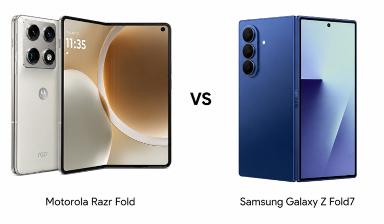 Motorola Razr Fold vs Samsung Galaxy Z Fold7: Which foldable is ...