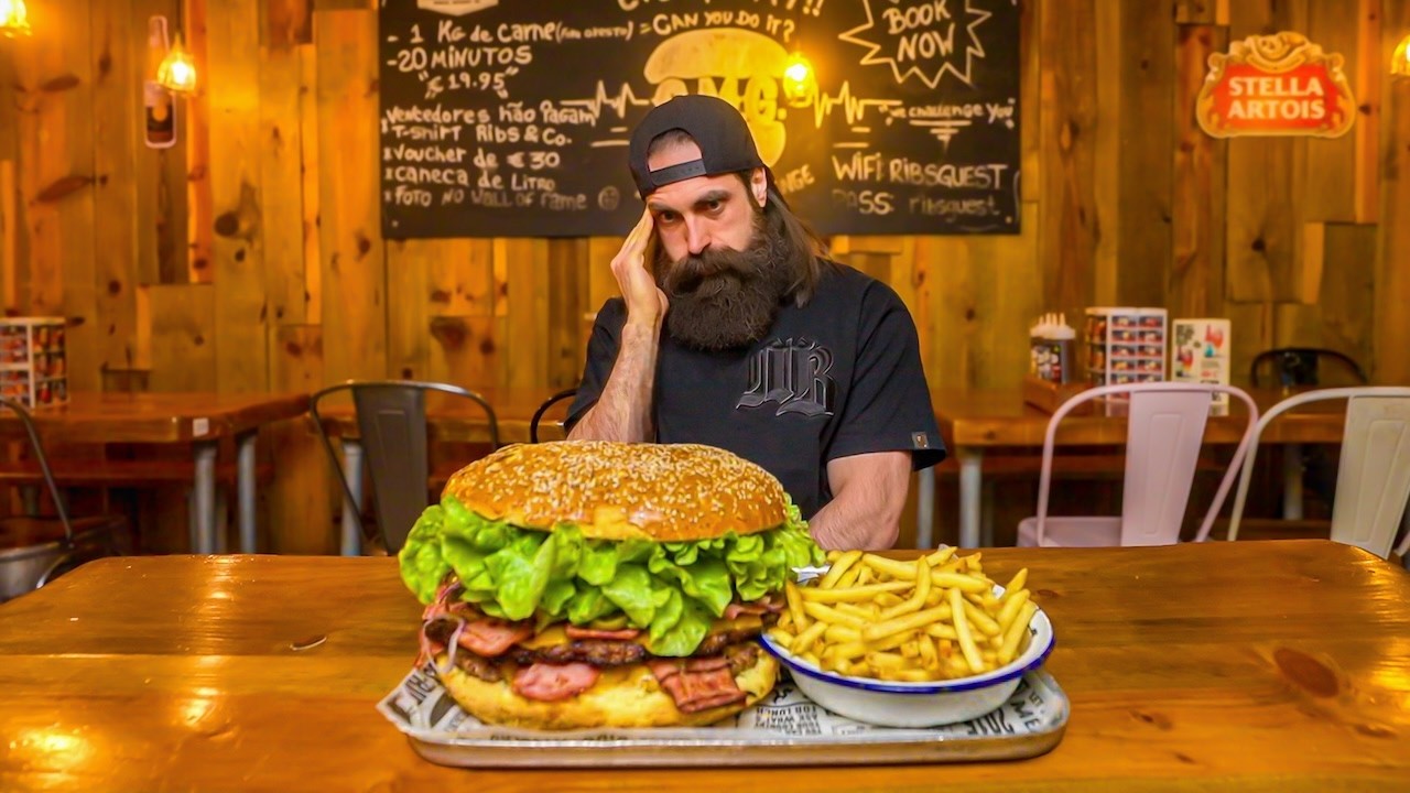Over 600 have failed Portugal’s biggest burger challenge in 10 years ...