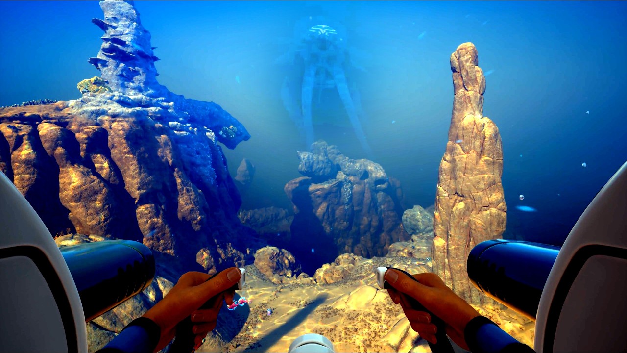 Subnautica 2 world swimming across the entire map no commentary