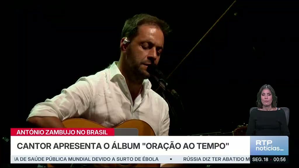 António Zambujo em digressão no Brasil