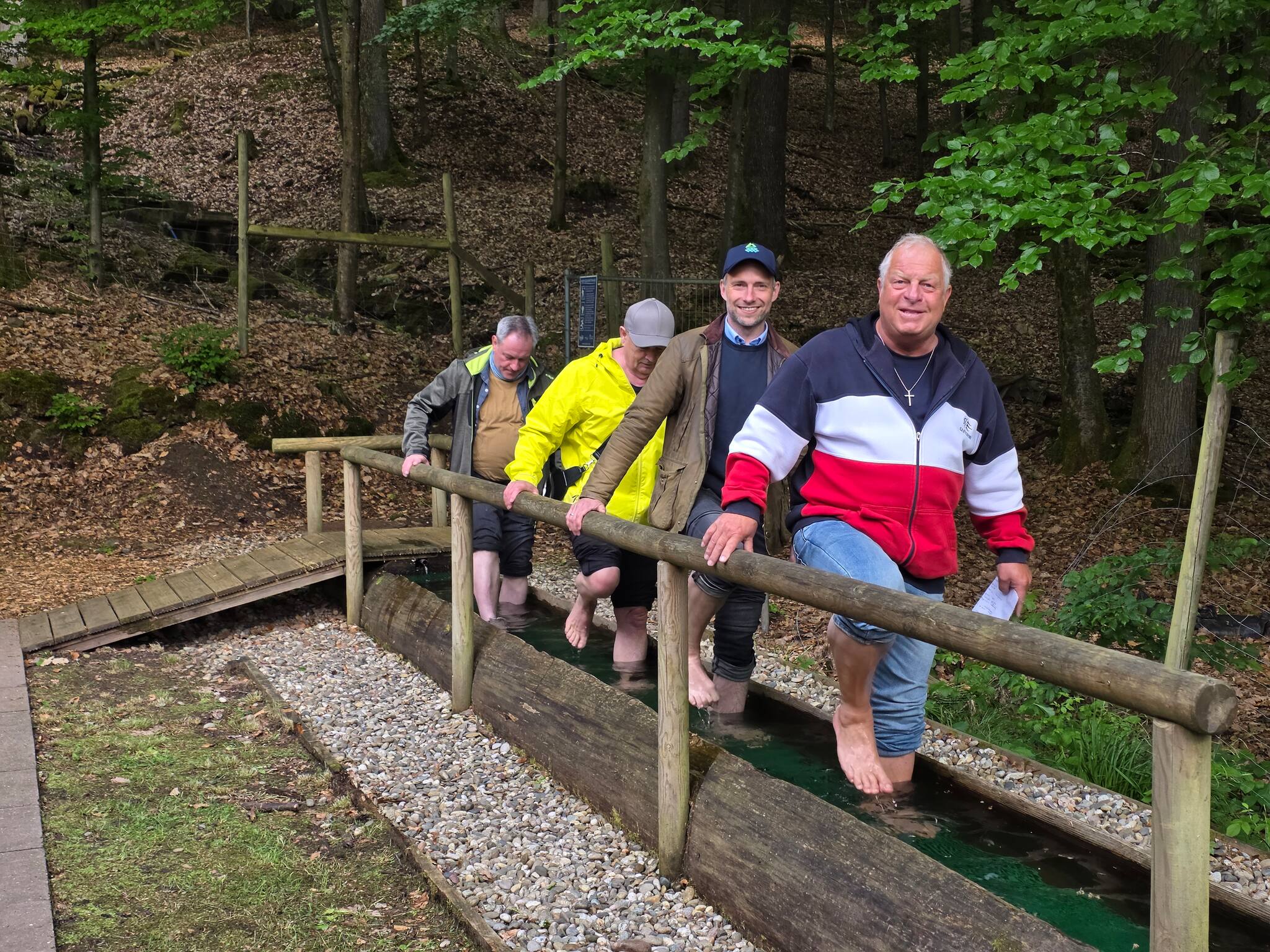 Kneipp-Auftakt am Wanderheim in Bad Orb
