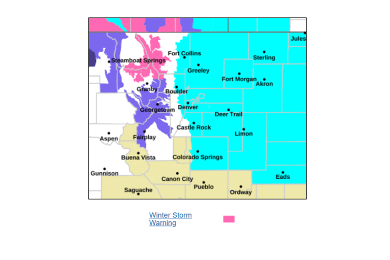 Heavy snow warning as up to 20 inches to strike 2 states