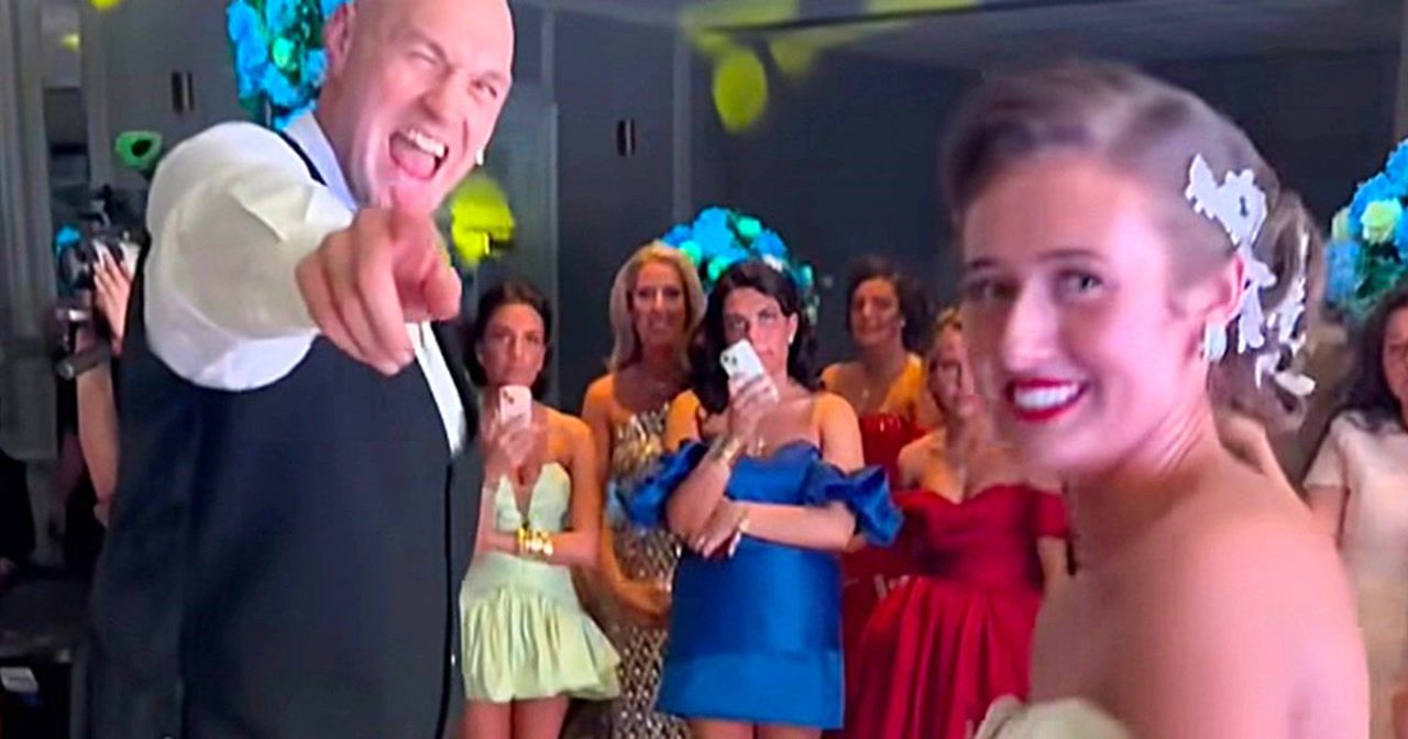 Tyson Fury's wild wedding party