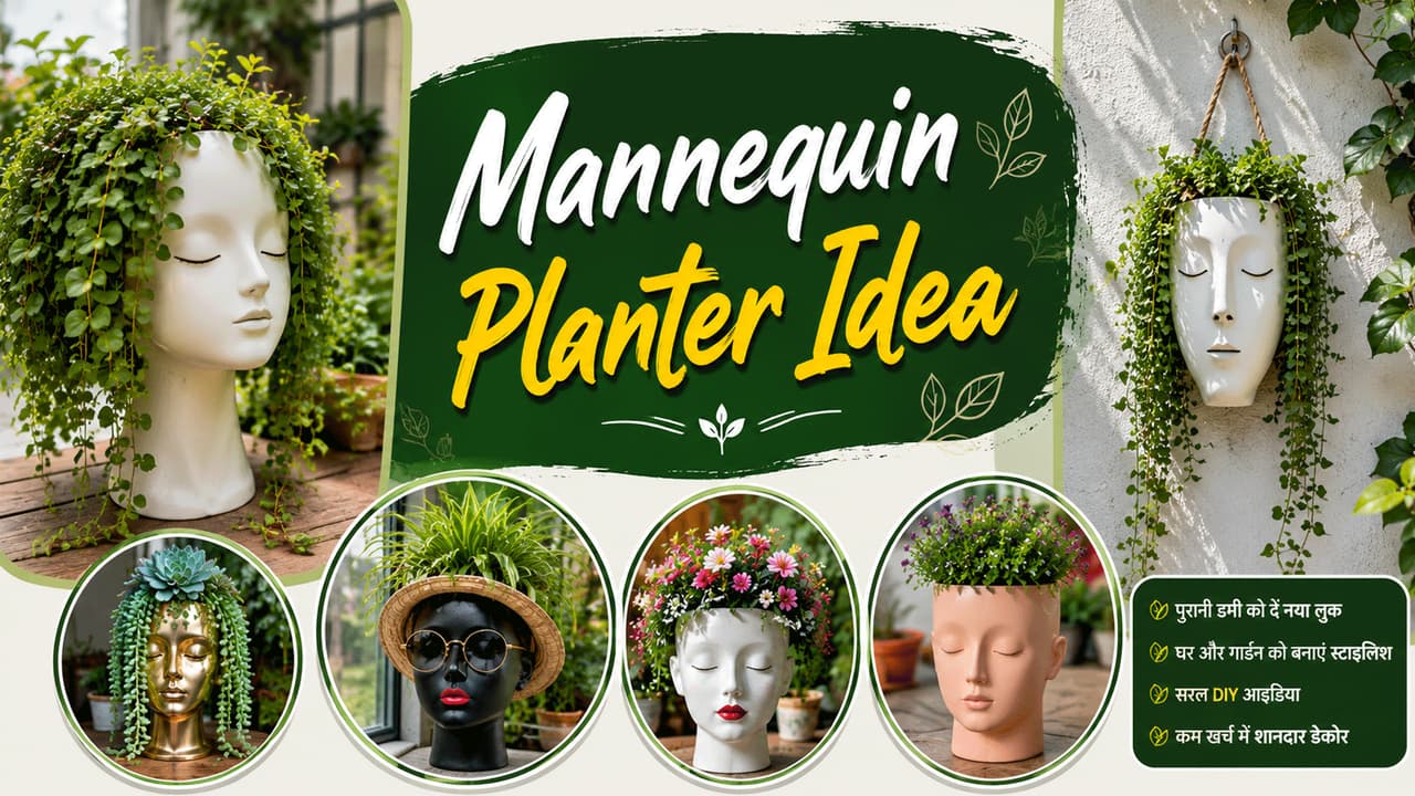 Gardening tips: Create stunning indoor plant decor with mannequin planters