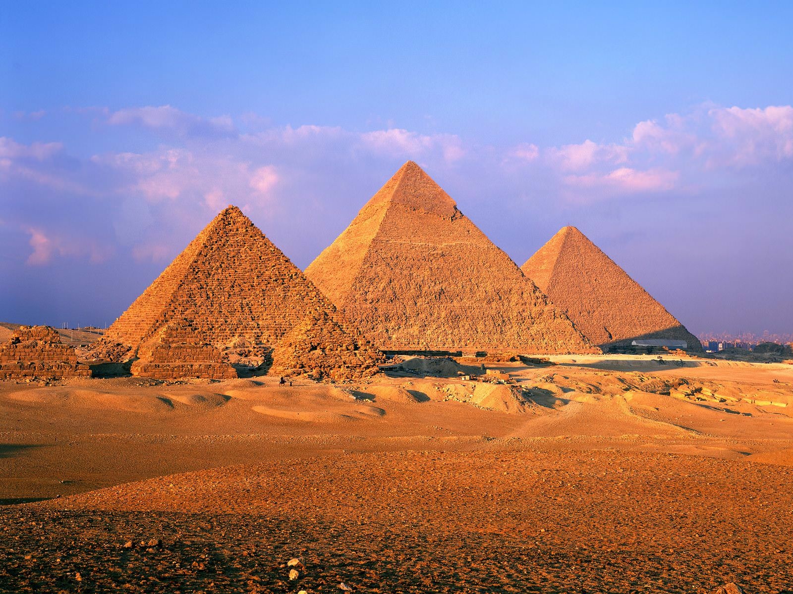 The pyramids' latitude matches the speed of light—and a scientist ...