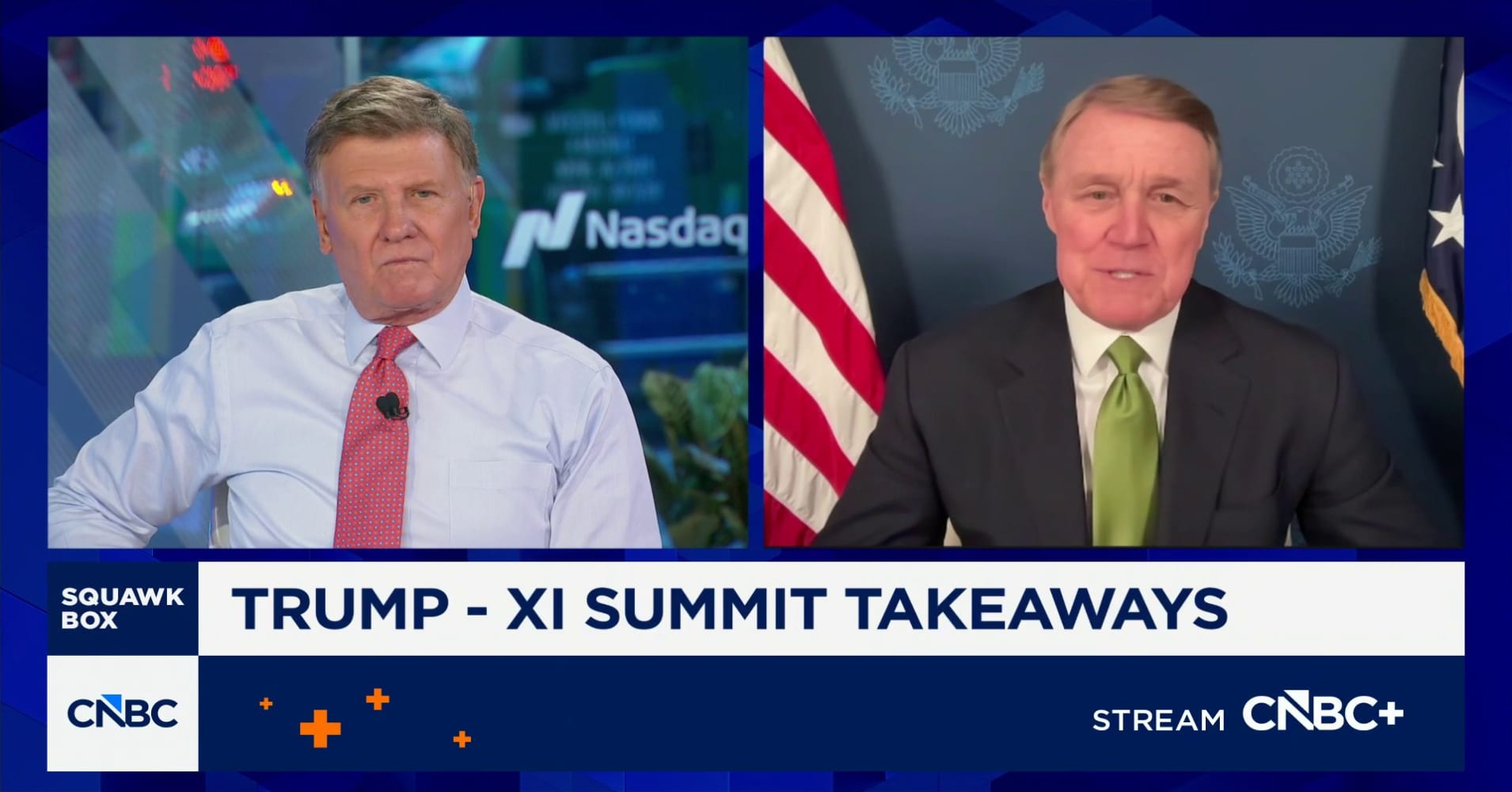 US amb. to China David Perdue on Trump-Xi summit: Pres. Trump stood up ...