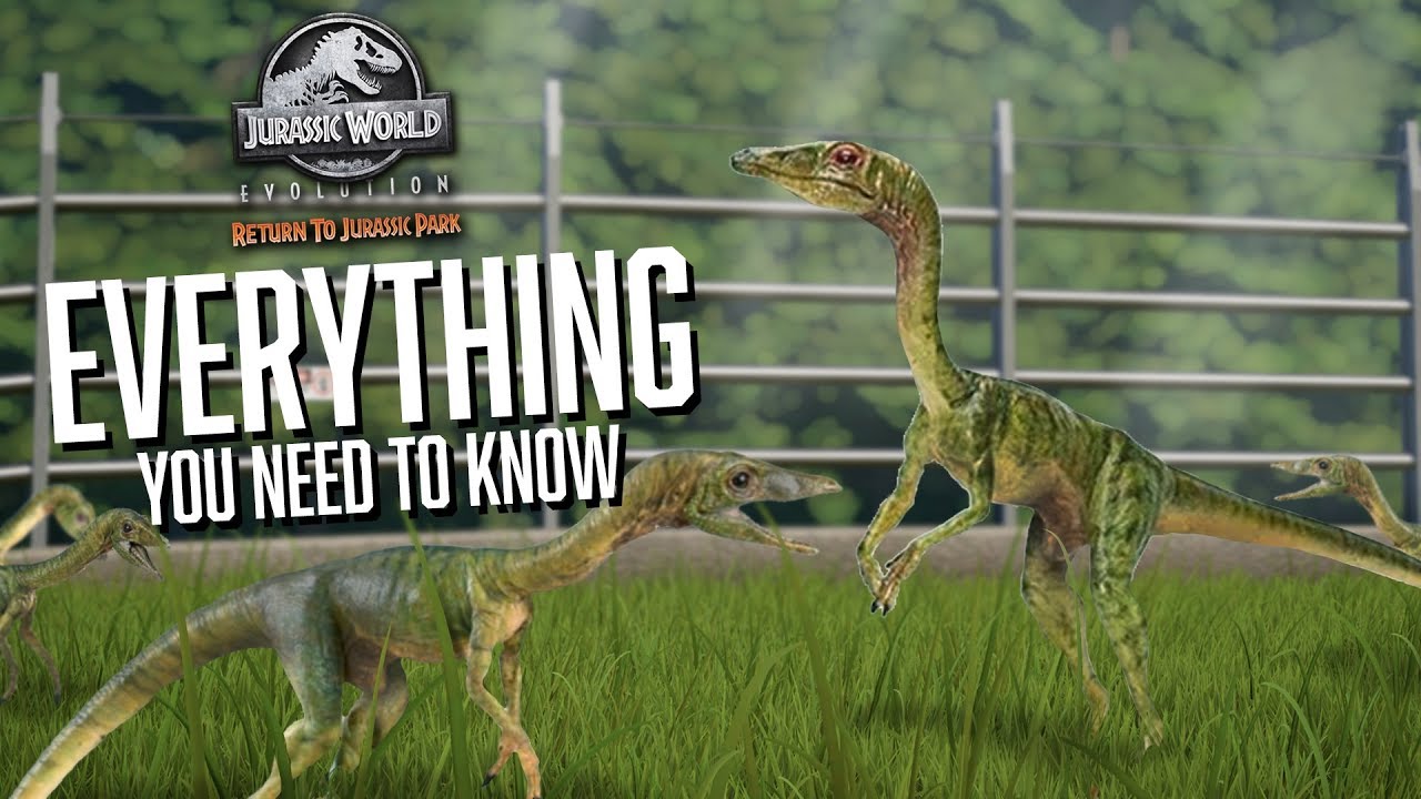 Everything to know about Compsognathus in Jurassic World Evolution