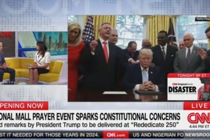 CNN host rips into Donald Trump for concerning issue at his Rededicate ...