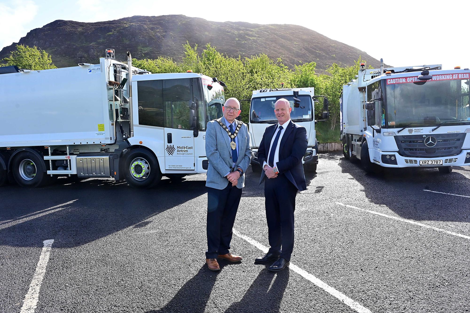 Mid and East Antrim: 10 new waste collection vehicles purchased ...