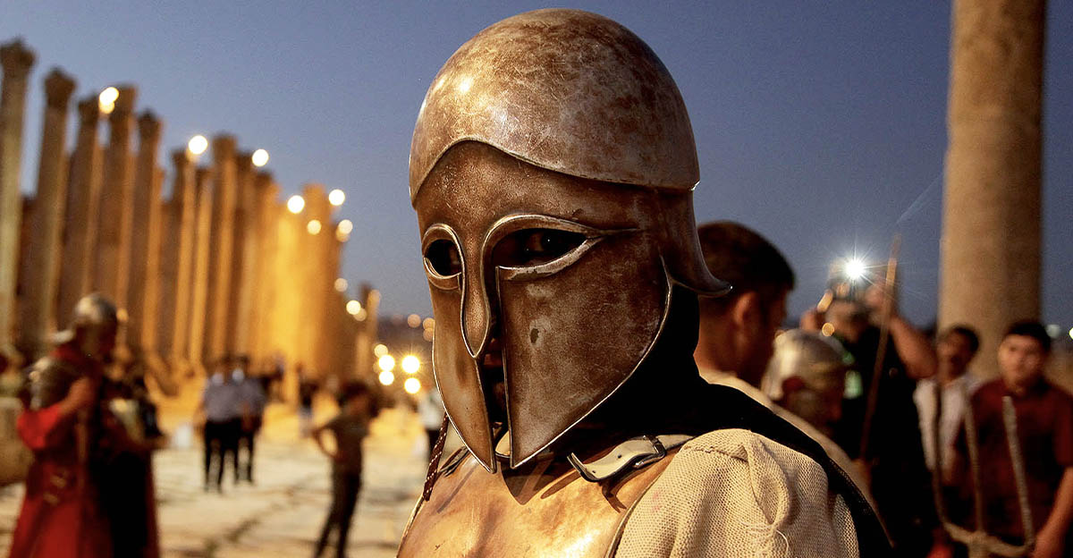 In the "Pompeii of the Middle East", visitors can experience what life ...