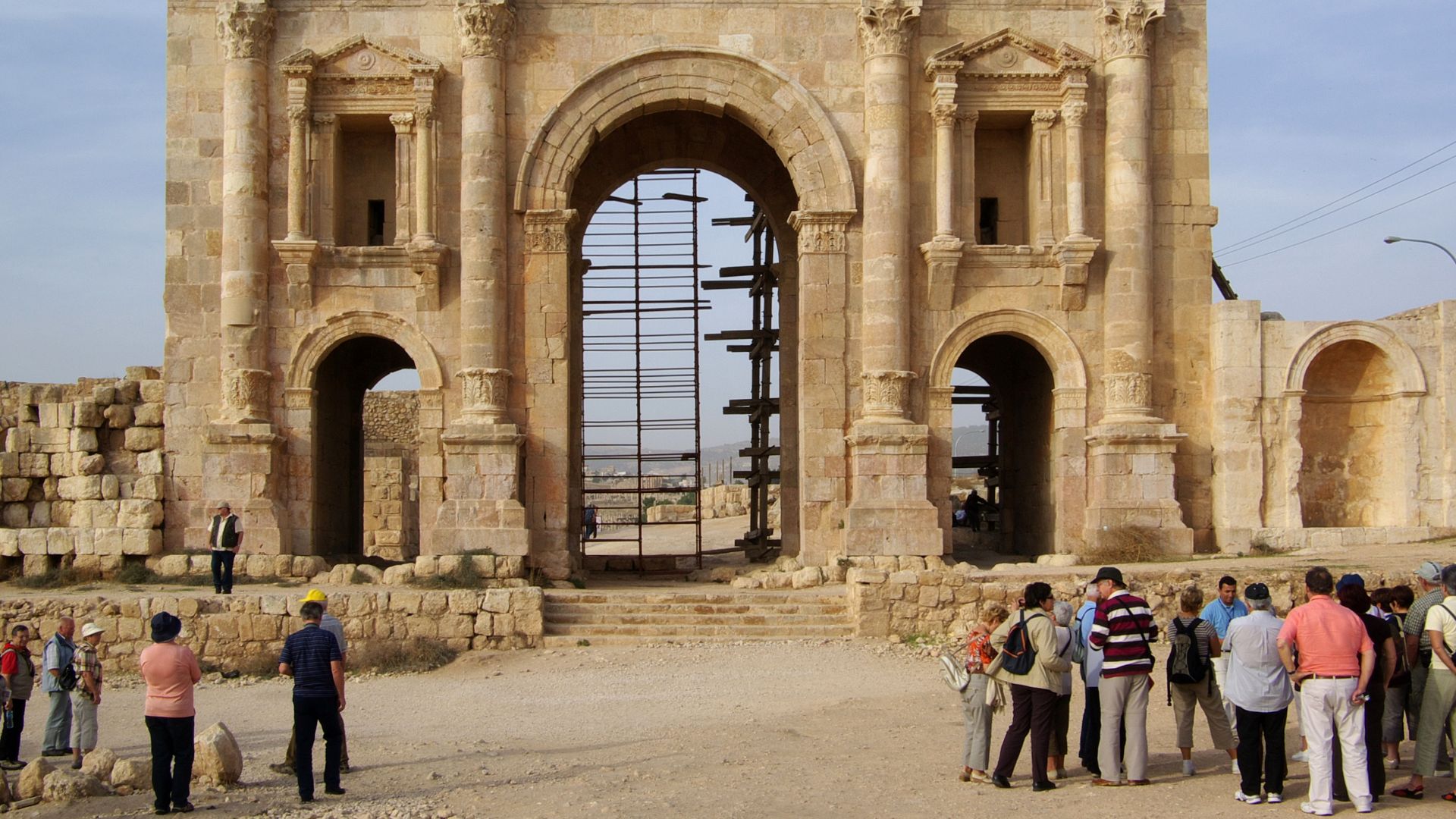 In the "Pompeii of the Middle East", visitors can experience what life ...