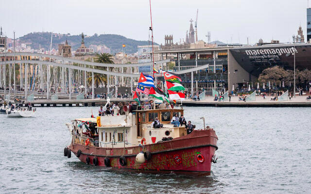 Israeli Navy intercepts vessels in Gaza-bound flotilla off Cyprus coast