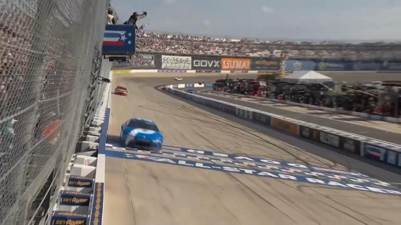Hamlin beats teammate Briscoe at Dover for 2nd NASCAR All-Star Race win