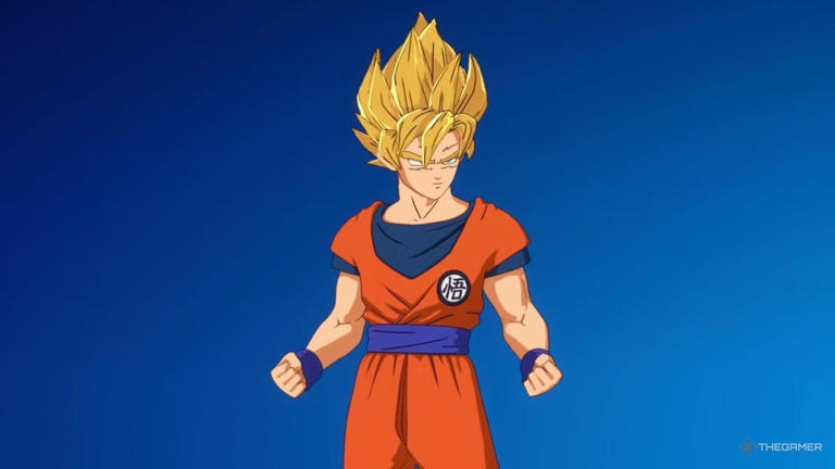 Fortnite Players Are Still Waiting For Goku S Face To Be Fixed After 4