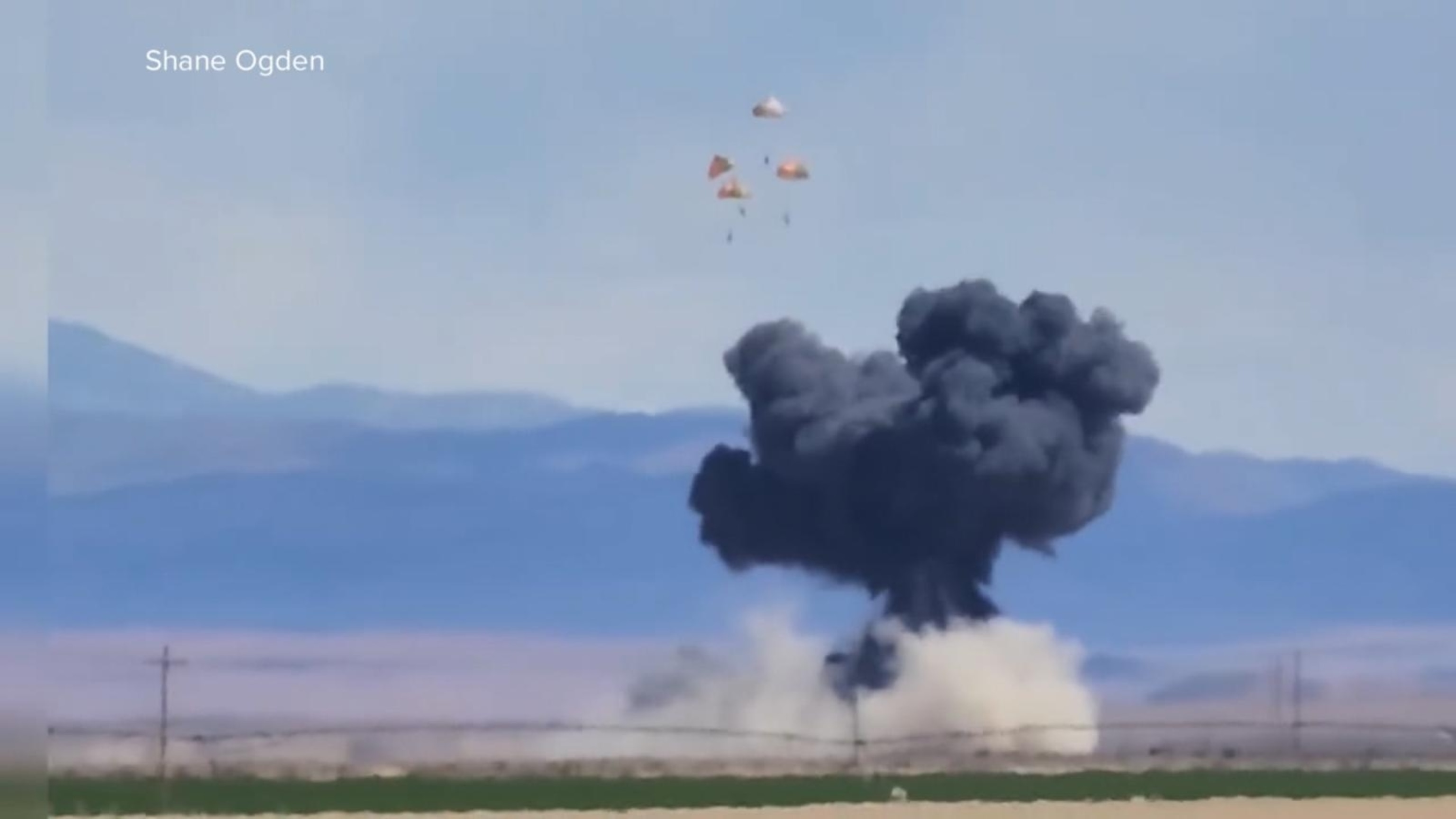 Midair collision between two jets at air show prompts Idaho Air Force ...