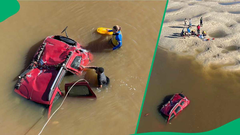 "Lucky to be alive": Motorist plunges off Swartkops River bridge in ...