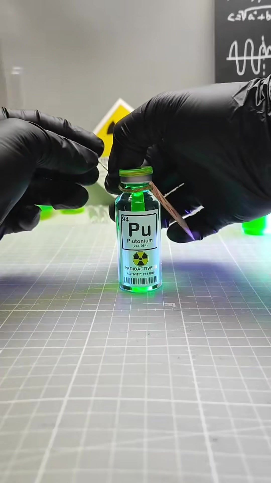 Plutonium Para Coleccionistas De Chernobyl Pieza Rara