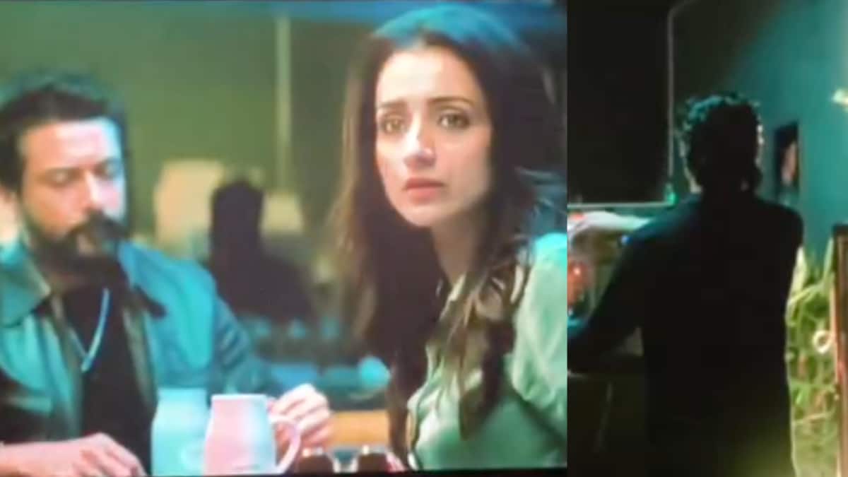 ‘Was that Vijay?’ Suriya, Trisha Krishnan’s Karuppu coffee shop scene ...