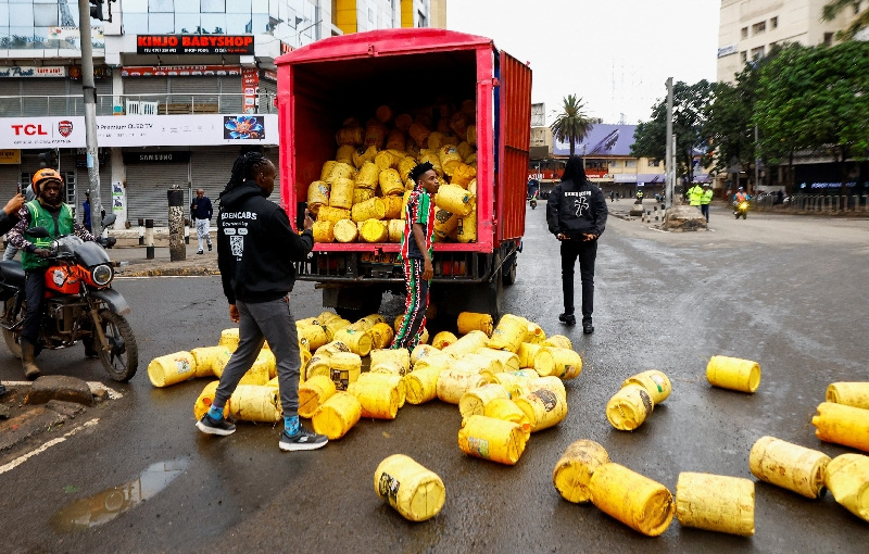 Four killed in protests over Kenya fuel price hikes as strike strands ...