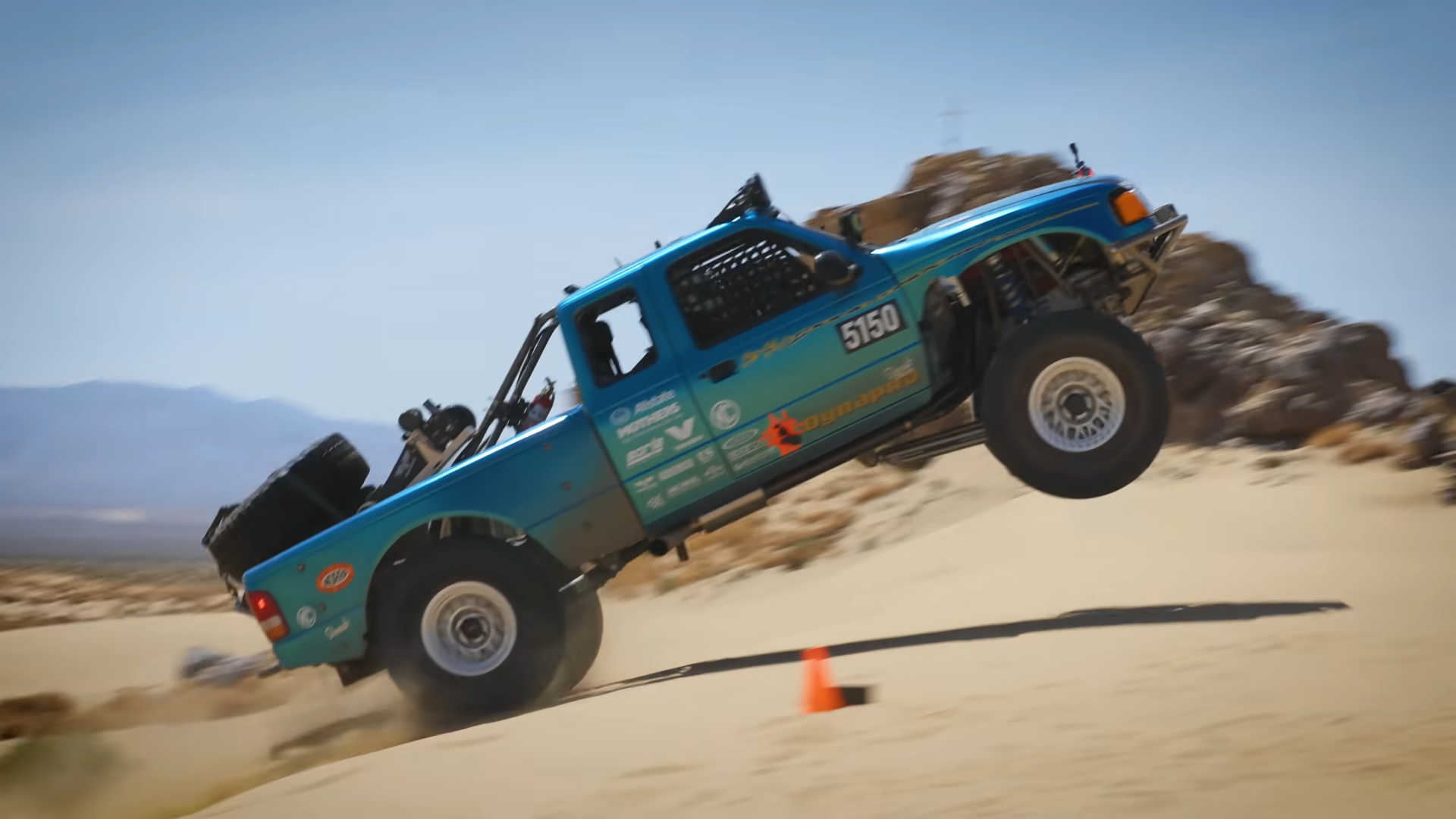 Their Baja truck failed once - then came back ready to fly