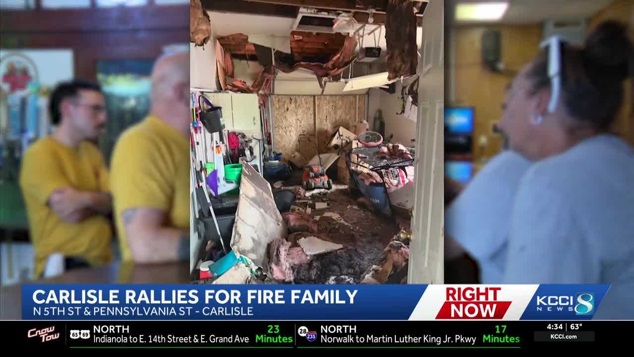 Carlisle community rallies around family after devastating house fire