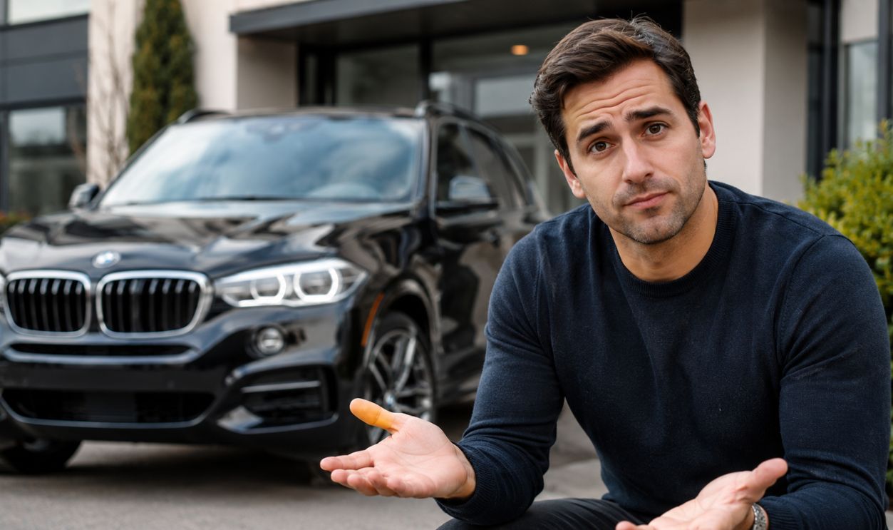 My coworker says people who lease luxury cars are secretly broke. Is ...