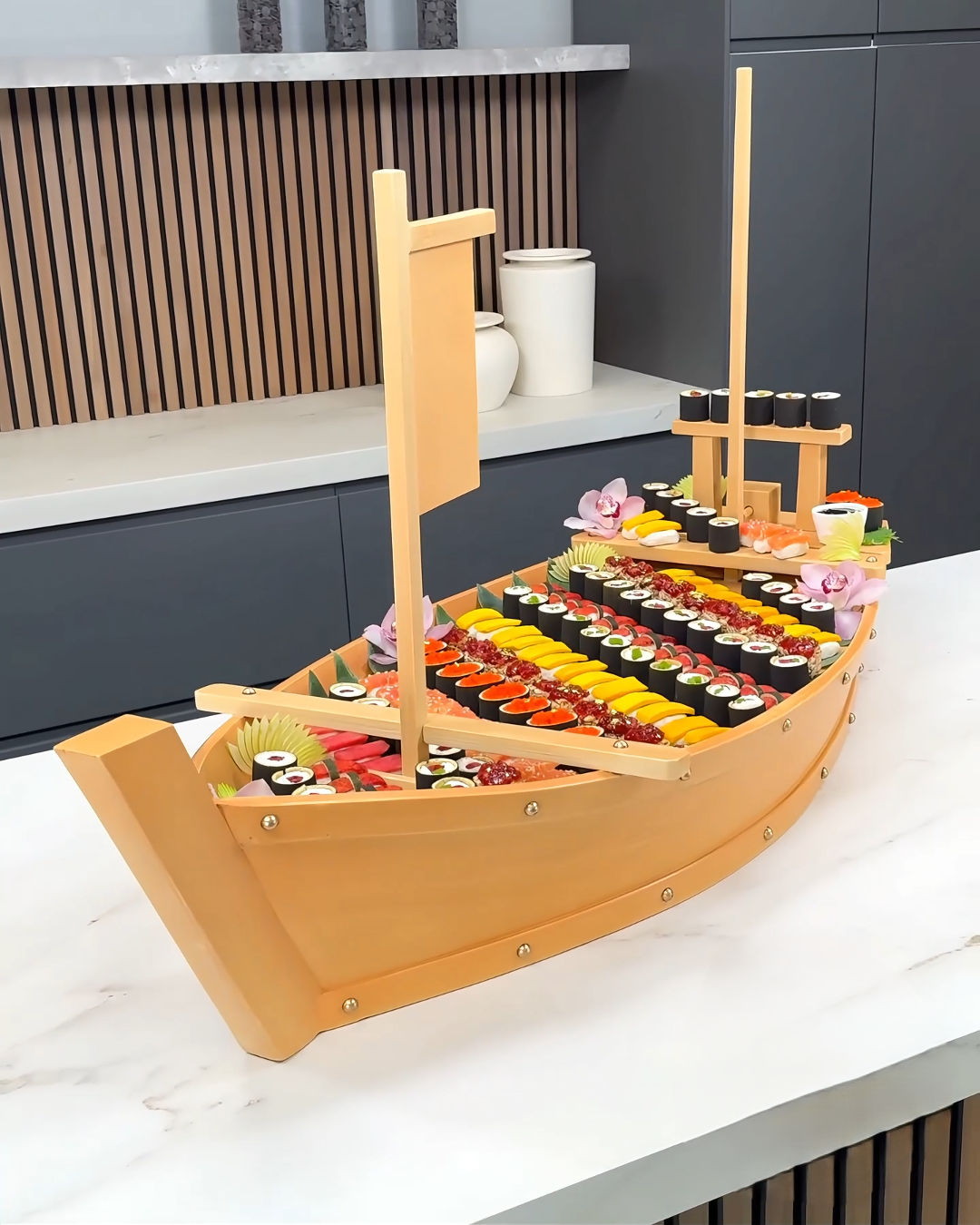 Sweet sushi boat!