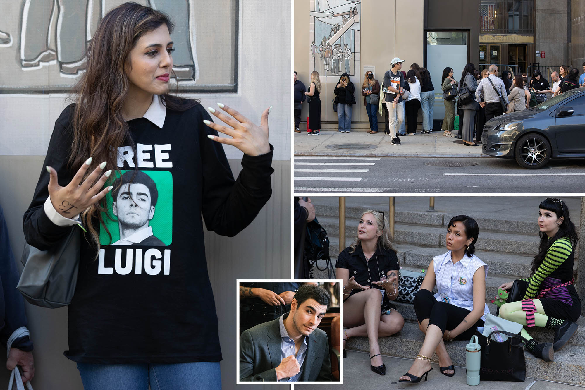 Luigi Mangione fanatics line up outside courthouse before key hearing ...