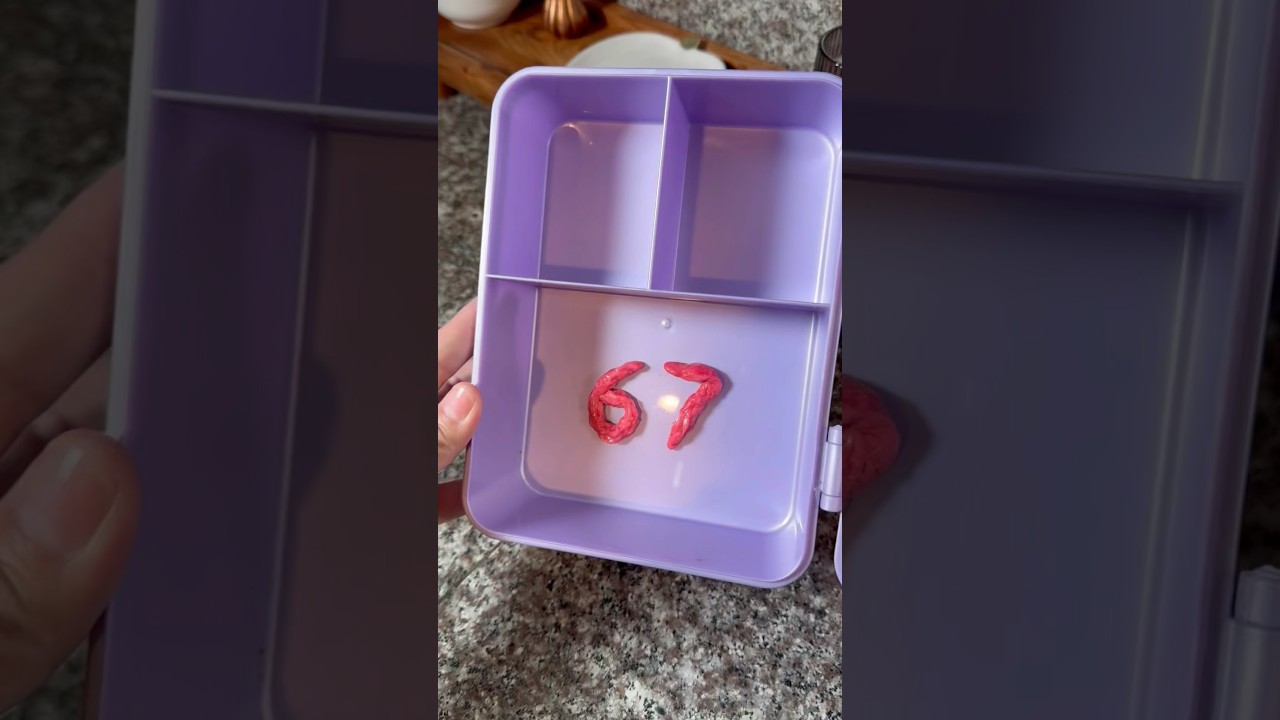 Mom hides a fun 67 surprise inside her kid's school lunch