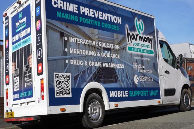 Inside the mobile prison cell helping tackle knife crime in Bolton
