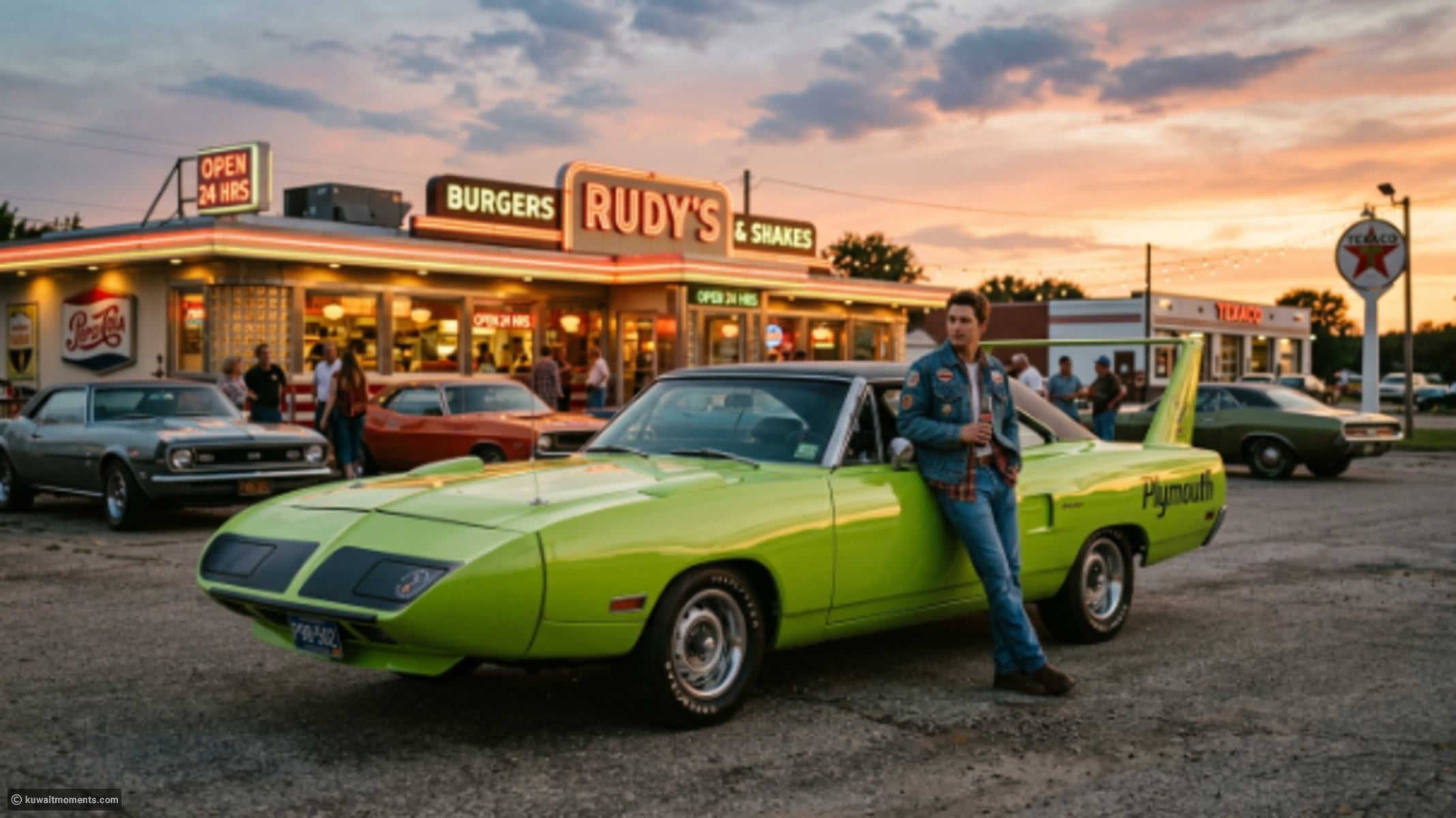 The muscle car with red plastic fenders that collectors now pay ...