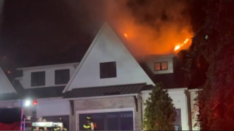 Lightning strikes start house fires in Minnetonka, Hugo