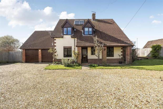 Four-bedroom home with solar panels for sale at £475,000